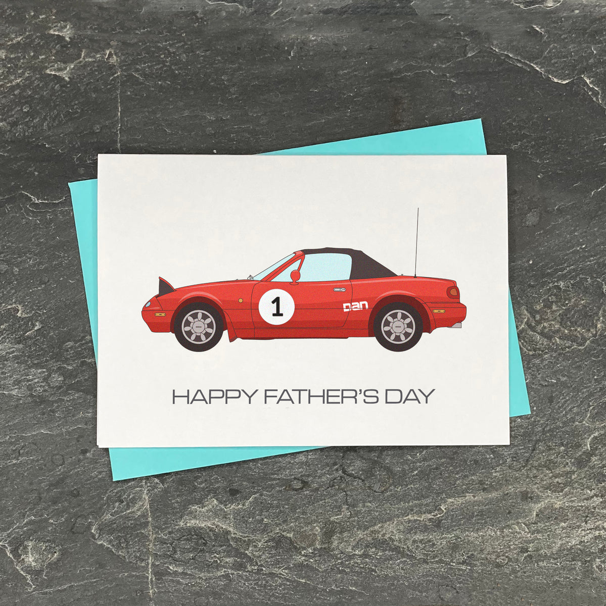 Mazda MX-5 Father's Day Card – Hamilton Metalworks